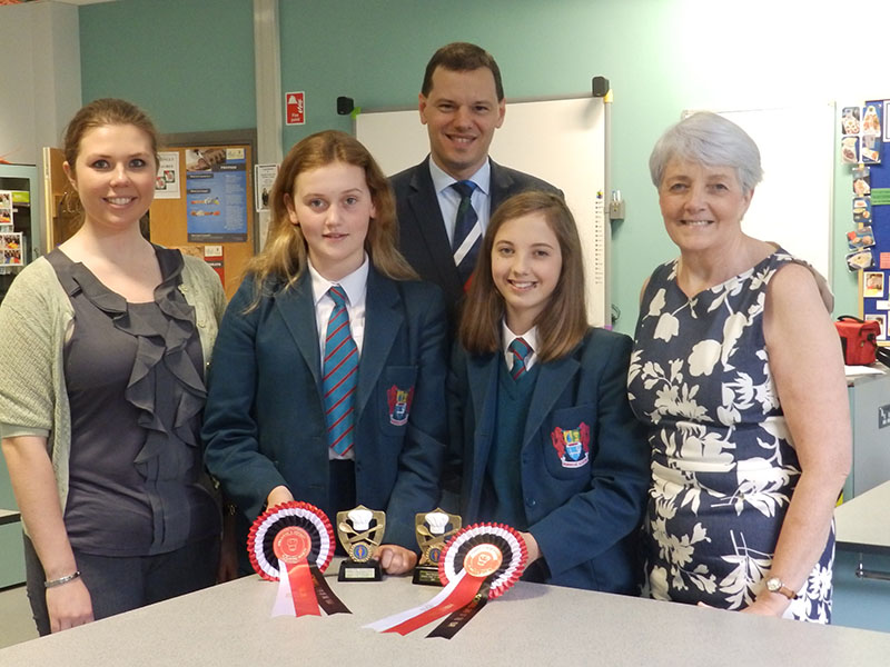 Finalists at Tesco Chef of the Year - Banbridge Academy