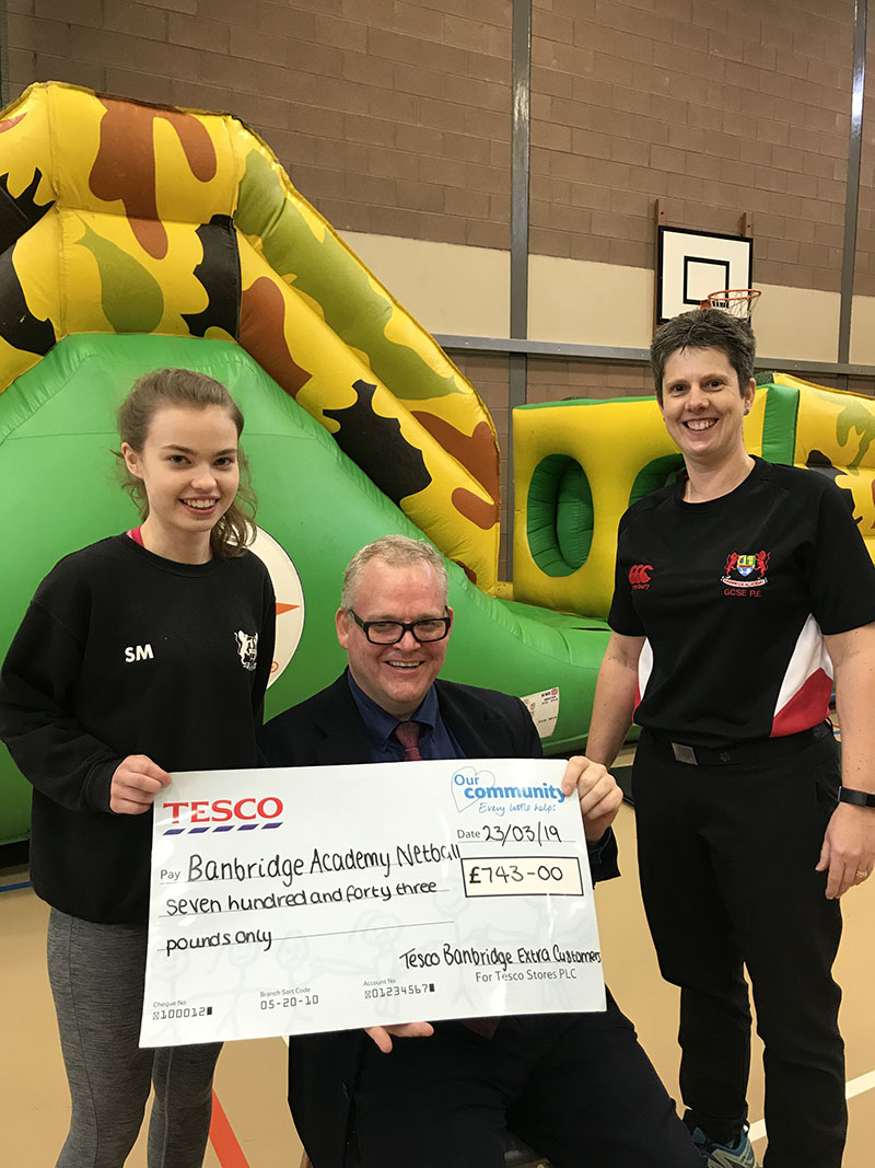 Banbridge Academy Netball End of Season Fun-day Thanks to Tesco ...