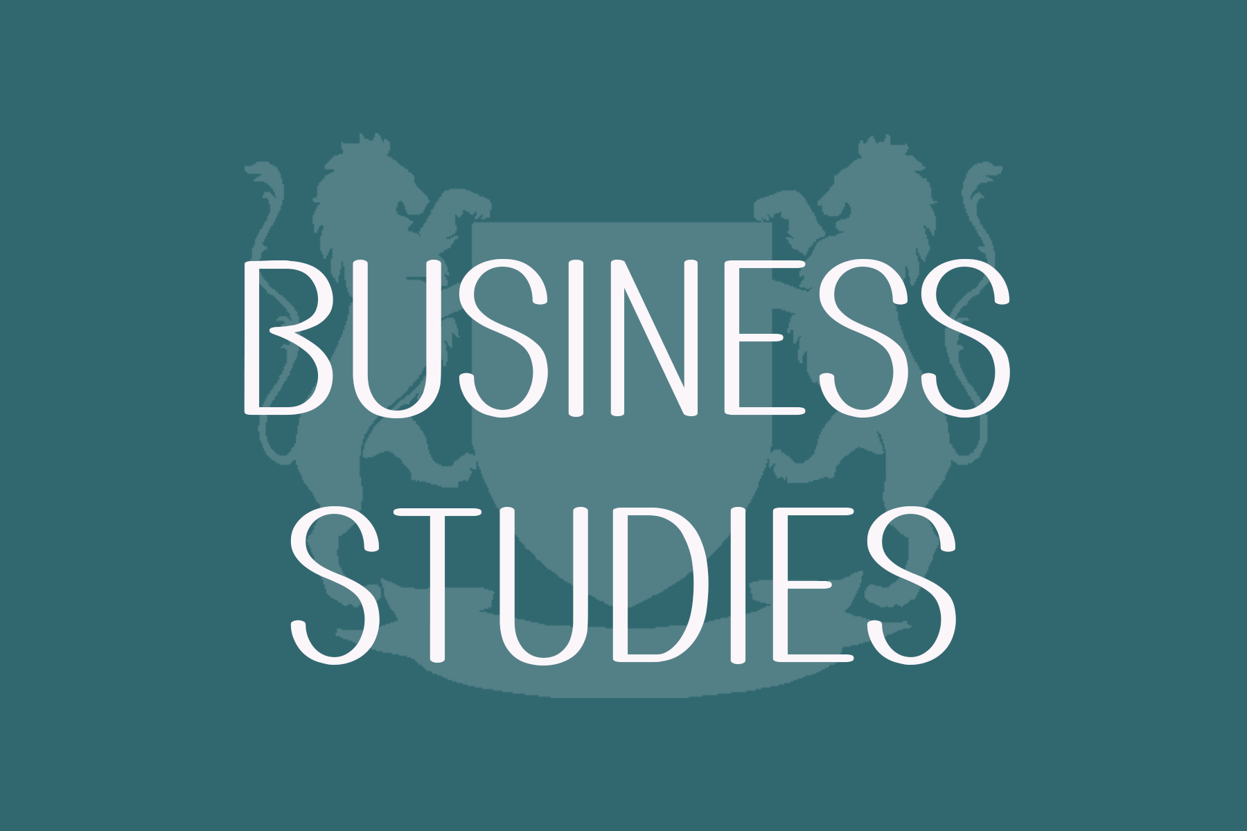 Business Studies - Banbridge Academy