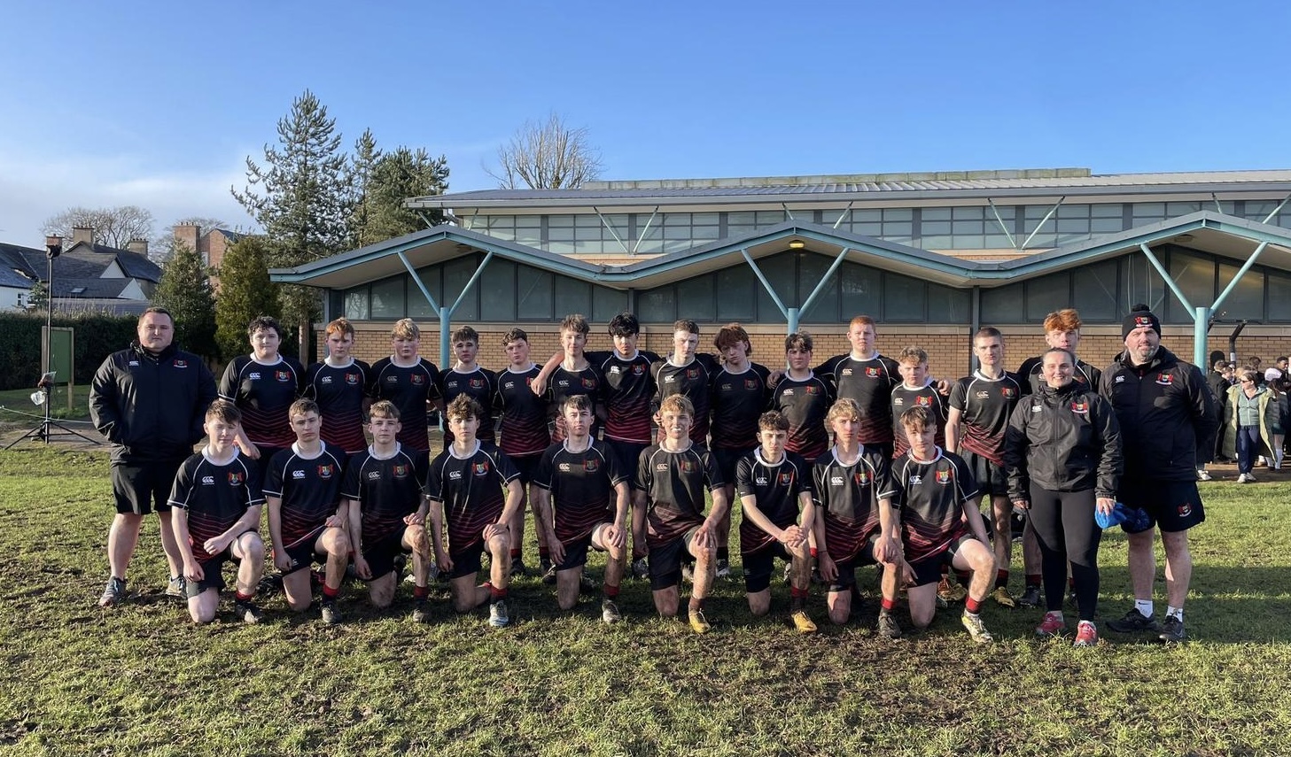 Medallion Team and coaches - Banbridge Academy