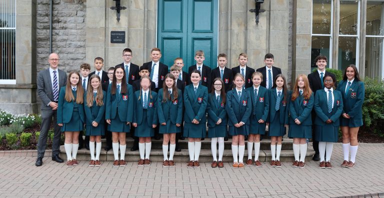 8A with form teacher Mr Acheson - Banbridge Academy