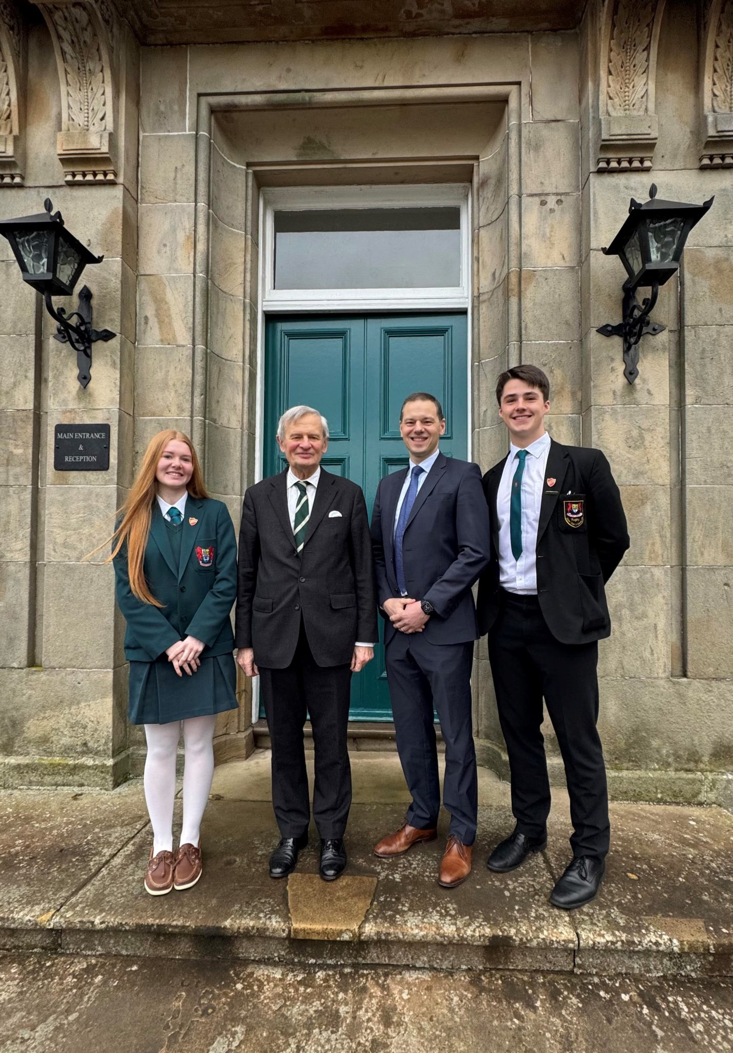 Zoe Acheson (Deputy Head Girl), Mr David McCorkell KStJ (Lord ...